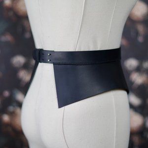 Culte du Cuir | Accessories | Gotham Belt In Matte Black Leather | Poshmark